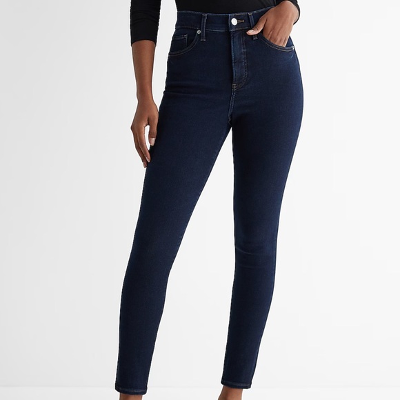 Express | Jeans | New Express Skinny High Rise Hyper Stretch Jeans ...
